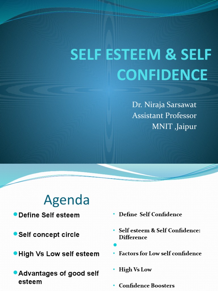 Self Esteem & Self Confidence | PDF | Self Esteem | Emotions