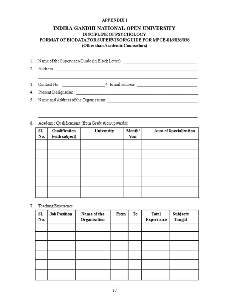 Apendix For Synop Project | PDF