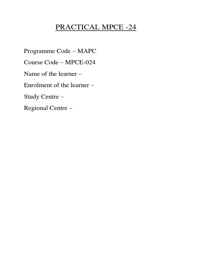 Mpce 24 B4cafm | PDF