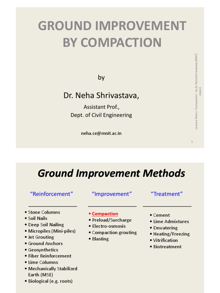 Soil Compaction | PDF | Natural Materials | Applied And ...