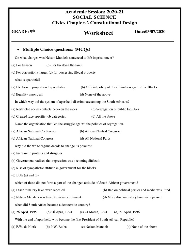 Constitutional Design | PDF