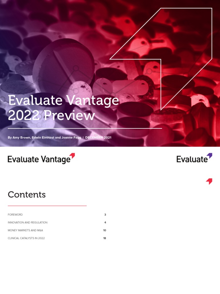 Vantage 2022 Preview Report - Final | PDF