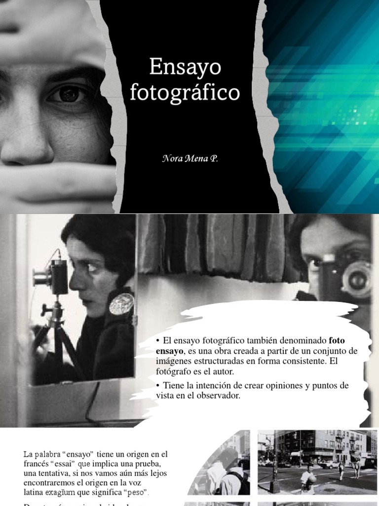 Ensayo Fotográfico Resumen | PDF | Ciencias sociales | Ficción general