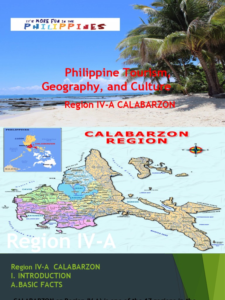 Overview of Region IV-A CALABARZON | PDF | Transport | Economies