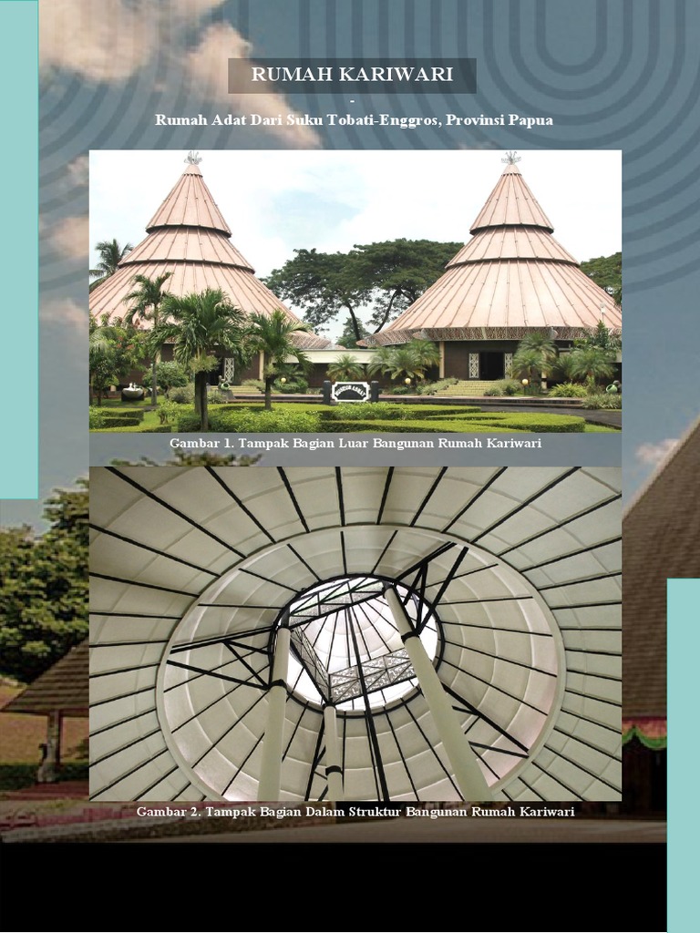 Arsitektur Rumah Adat Kariwari Papua | PDF
