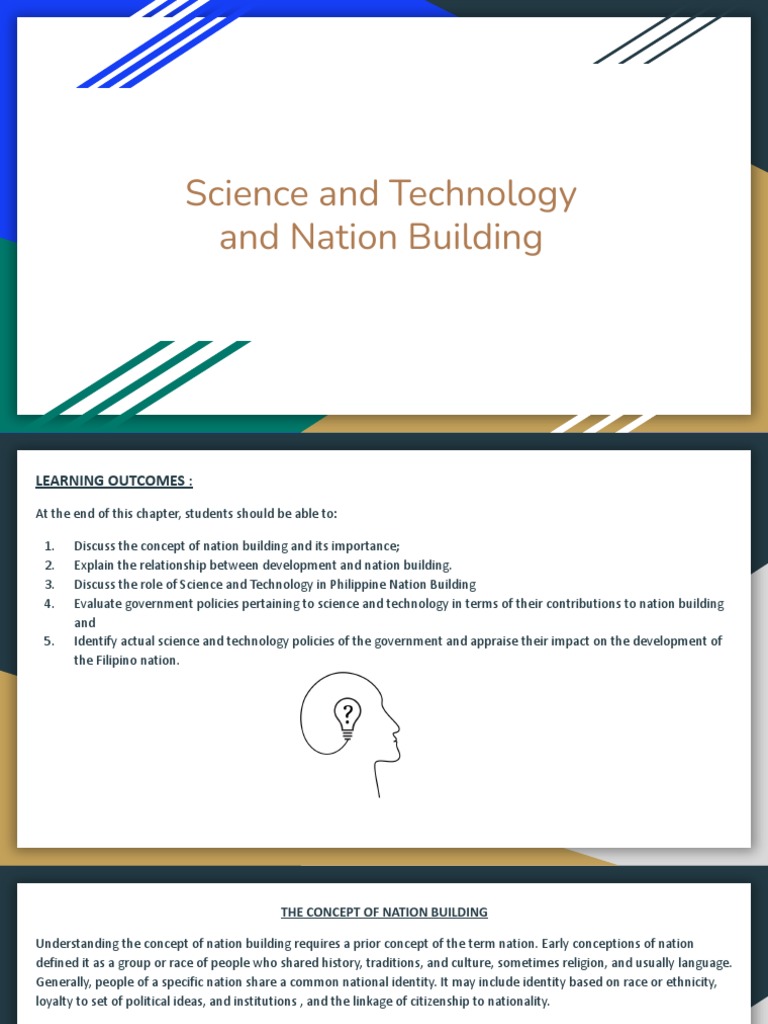 Science and Technology and Nation Building | PDF | Science | Developing ...