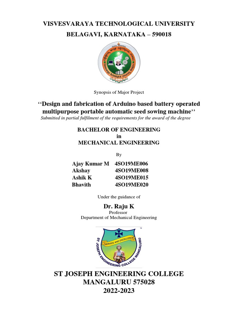 Visvesvaraya Technological University Belagavi, Karnataka - 590018 ...