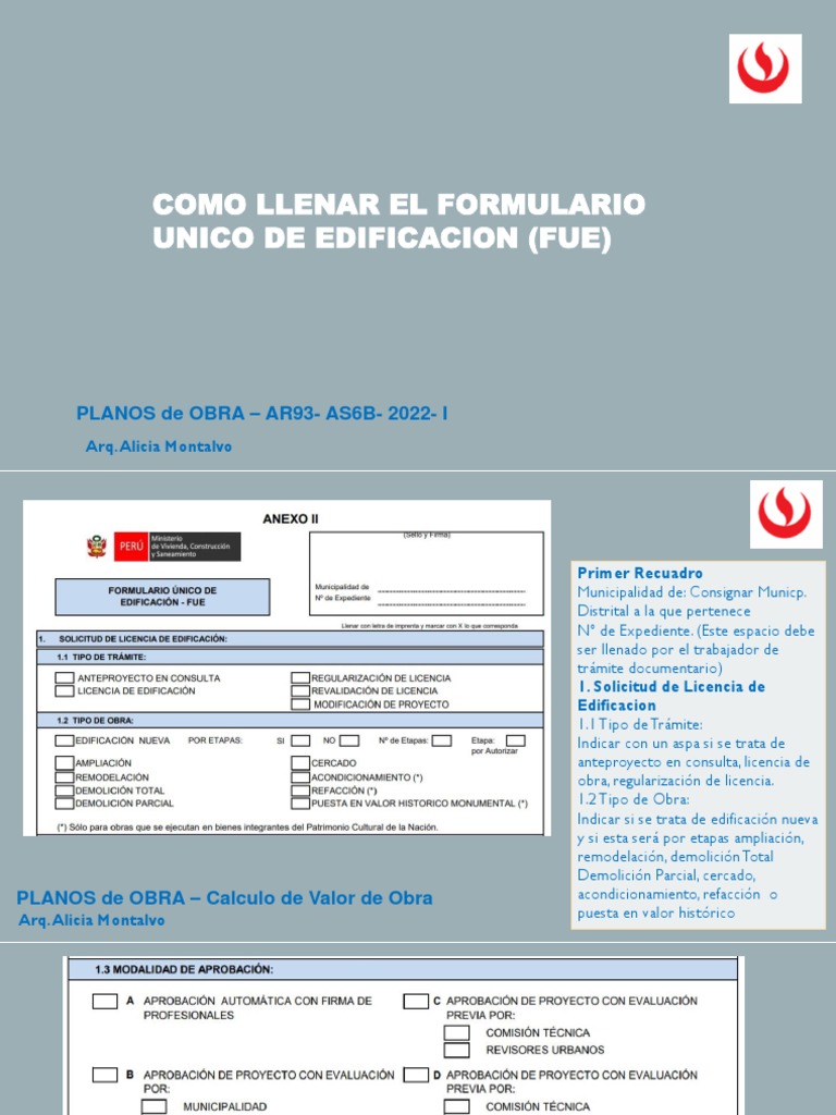 Como Llenar El FUE | PDF