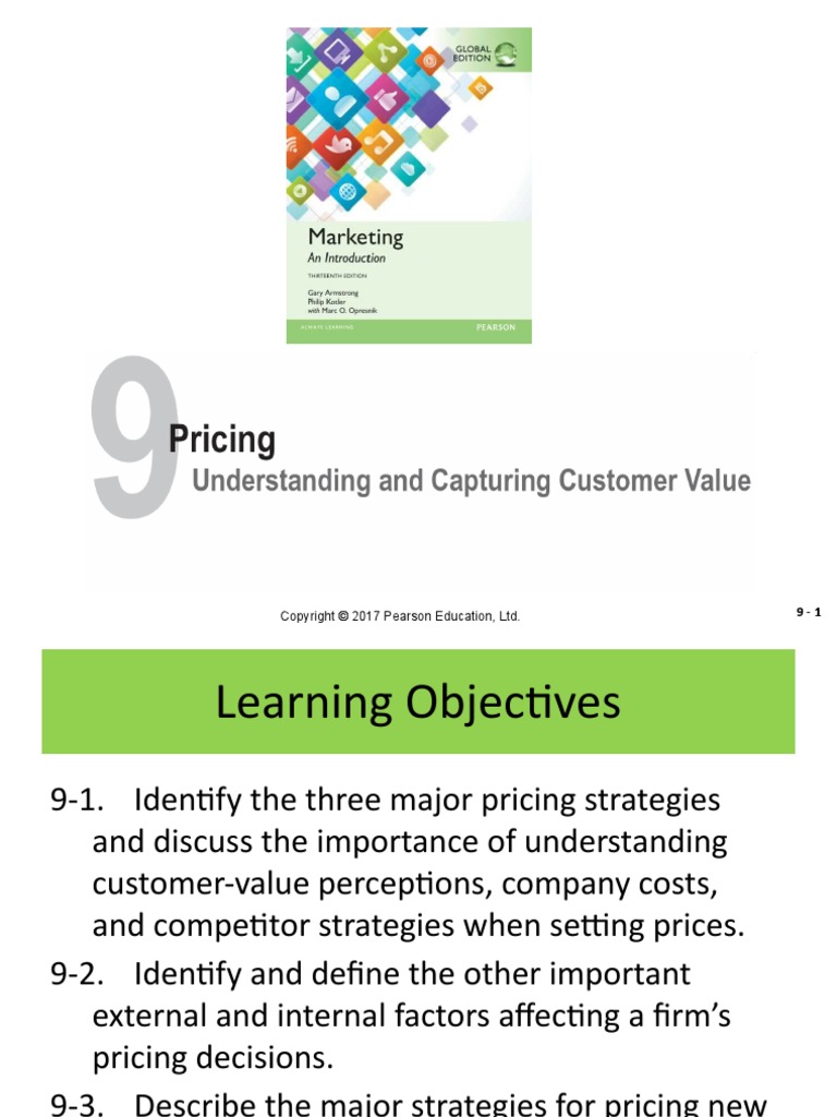 Chapter 09 - CLO2 - Pricing | PDF | Pricing | Demand