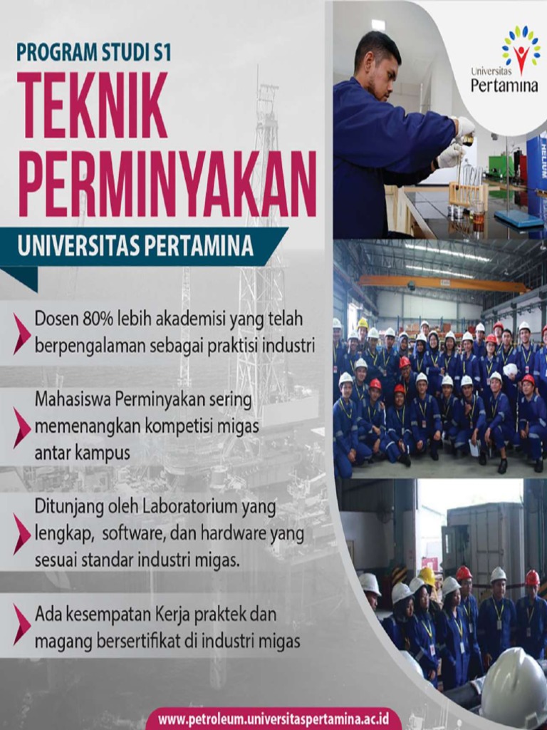 Brosur Program Studi Universitas Pertamina | PDF