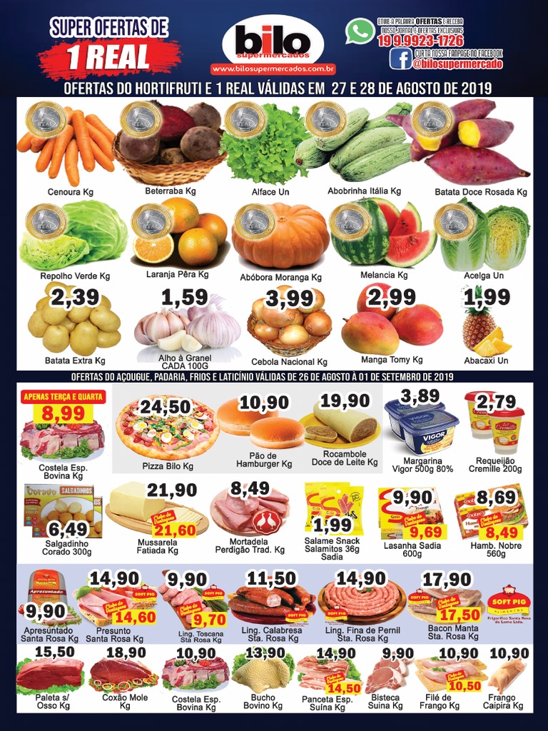 Jornal Preços Mercado Bilo | PDF