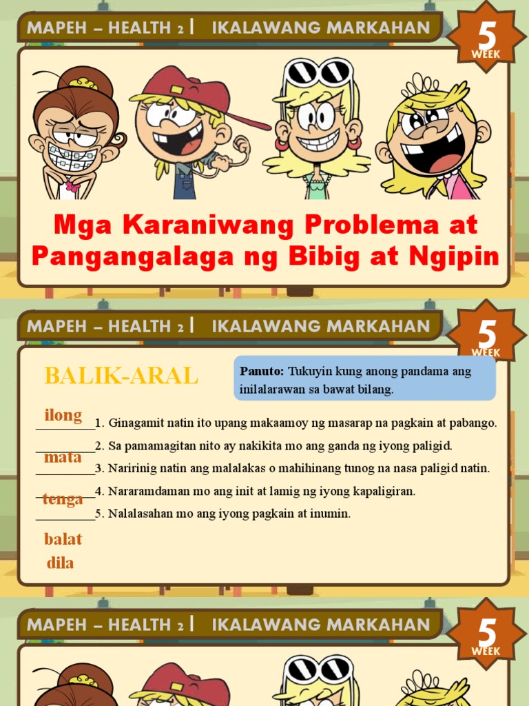 Health-2-Pangangalaga Sa Ngipin at Bibig | PDF Health-2-Pangangalaga Sa Ngipin at Bibig | PDF