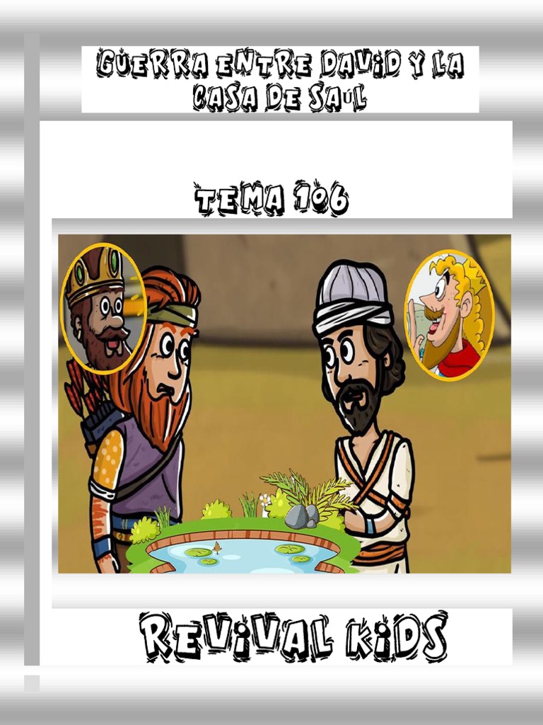 GUERRA ENTRE DAVID Y LA CASA DE SAÚL Tema 106 | PDF | David | Saulo