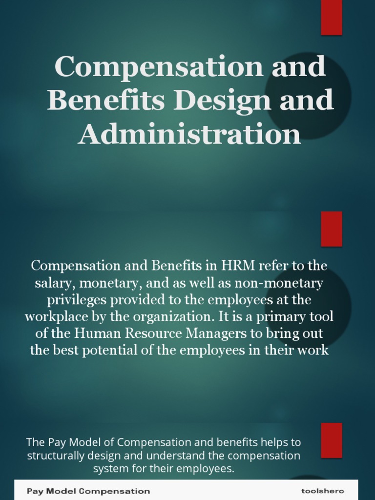 Compensation & Benefits in HRM | PDF | Compensation And Benefits ...