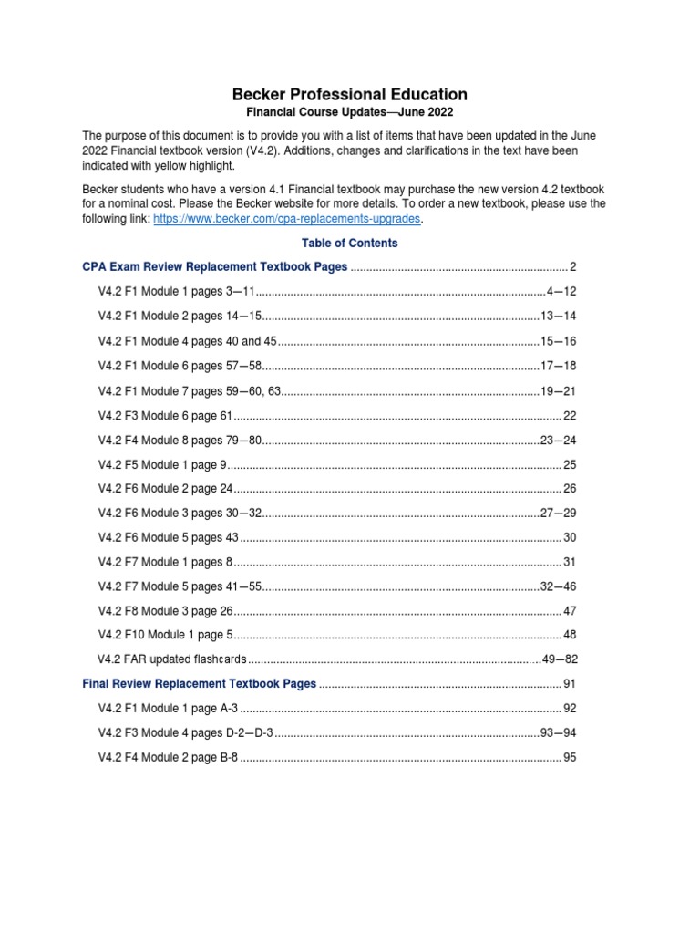 Becker Professional Education: CPA Exam Review Replacement Textbook ...