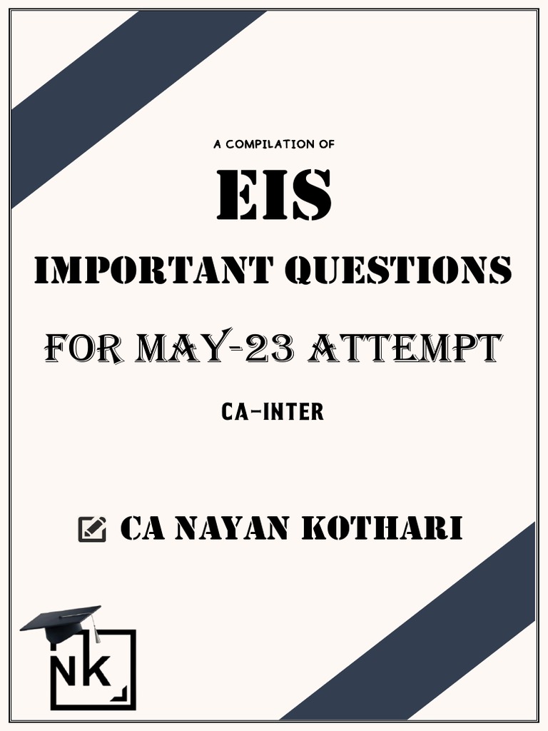 EIS Expected Ques - M23 | PDF | Databases | Computer Security