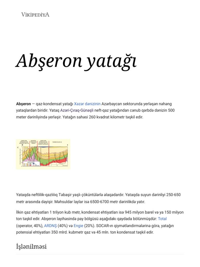 Abseron yatagi | PDF