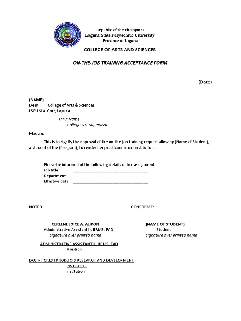 OJT Papers Updated | PDF | Psychology | Behavior Modification