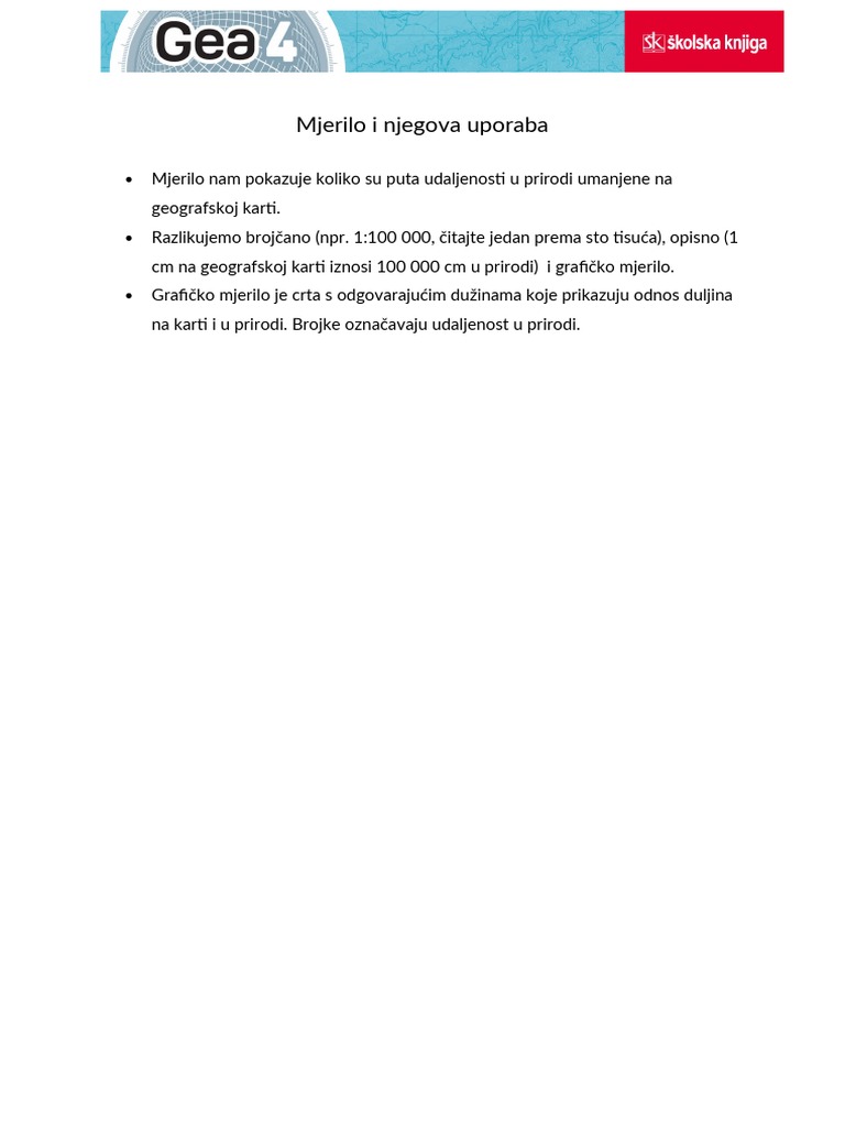 Mjerilo I Njegova Uporaba | PDF