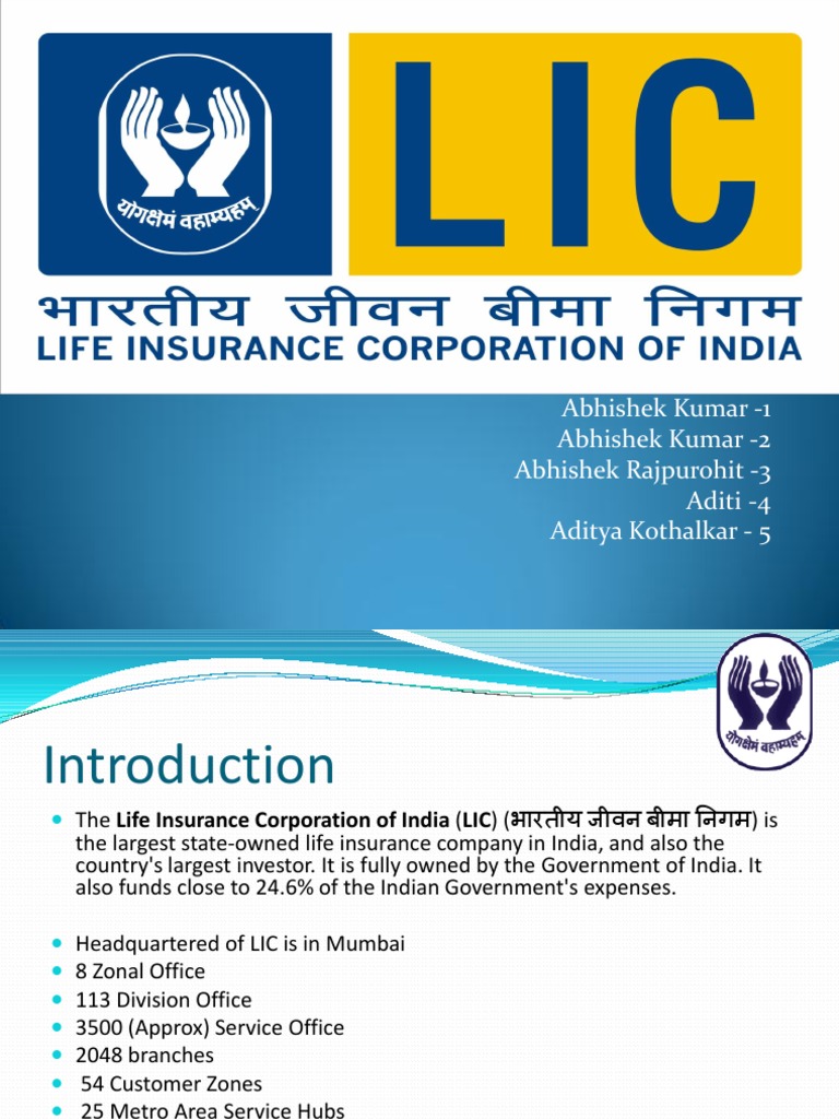 Overview of LIC: Structure and Services | PDF | Insurance | Financial ...