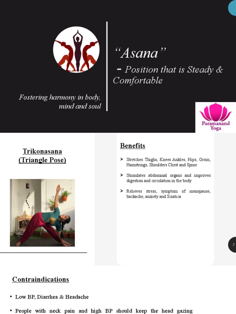 Yoga Aasanas | PDF | Abdomen | Asana