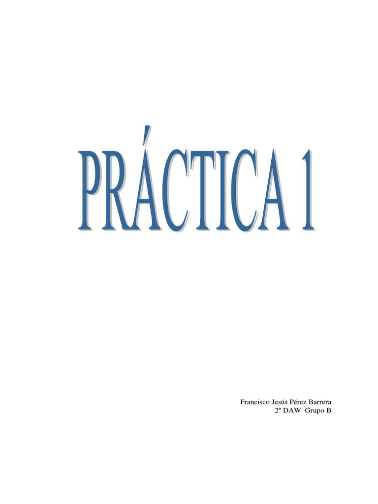 PRACTICA1 | PDF