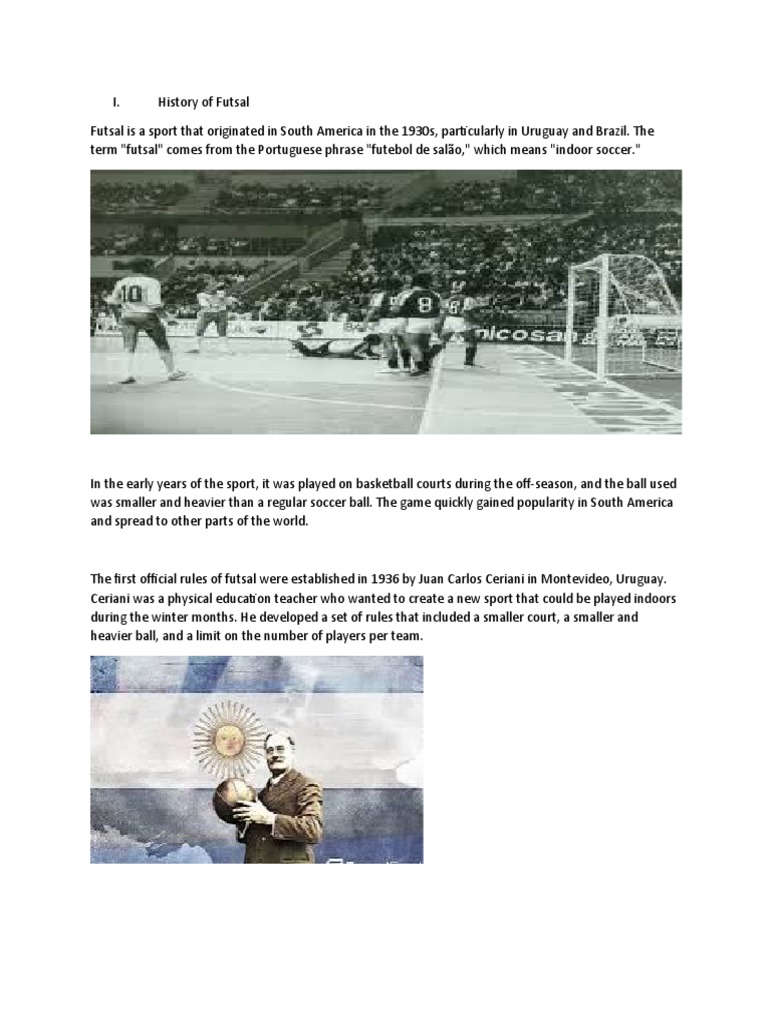 Futsal History | PDF