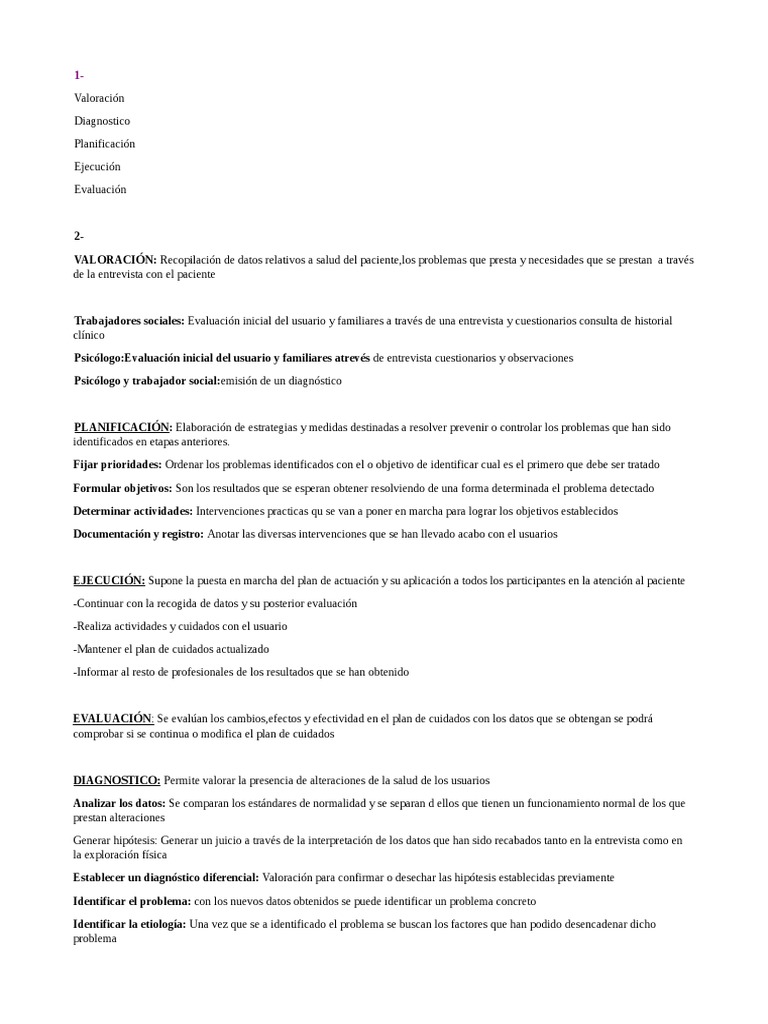Actividad 1 Unidad 2 | PDF | Evaluación | Trabajo Social