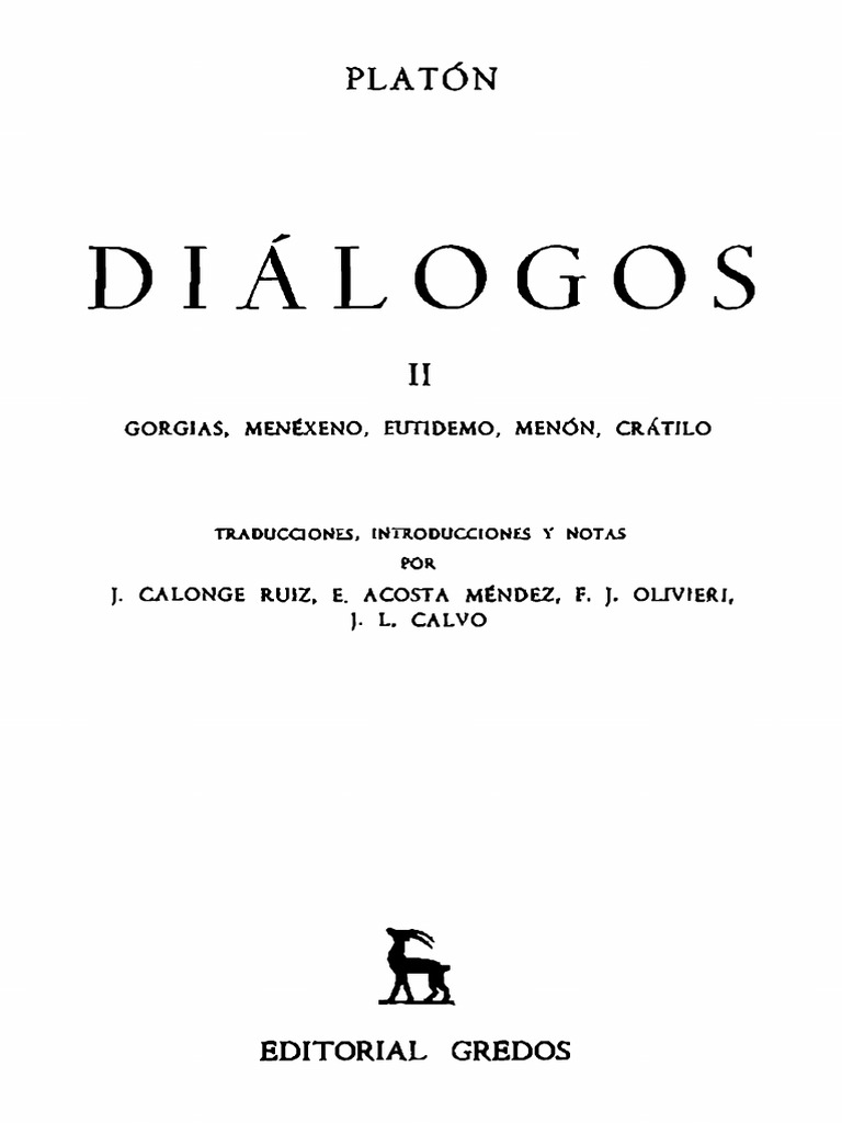 Platón - Menón | PDF