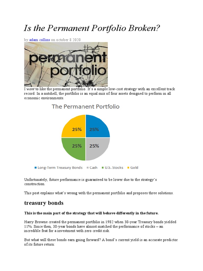 Is The Permanent Portfolio Broken | PDF | Bonds (Finance) | Asset ...