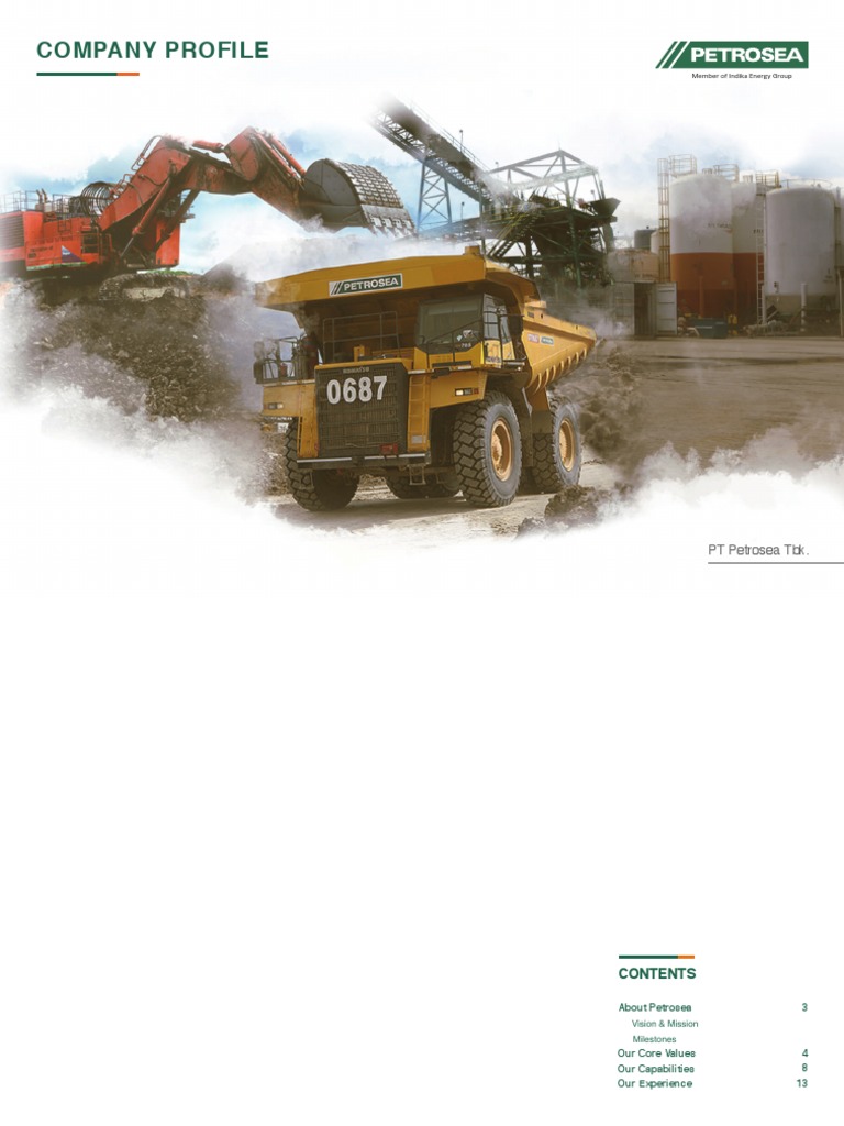 PT Petrosea Tbk. Company Overview | PDF | Quality Management | Iso 9000