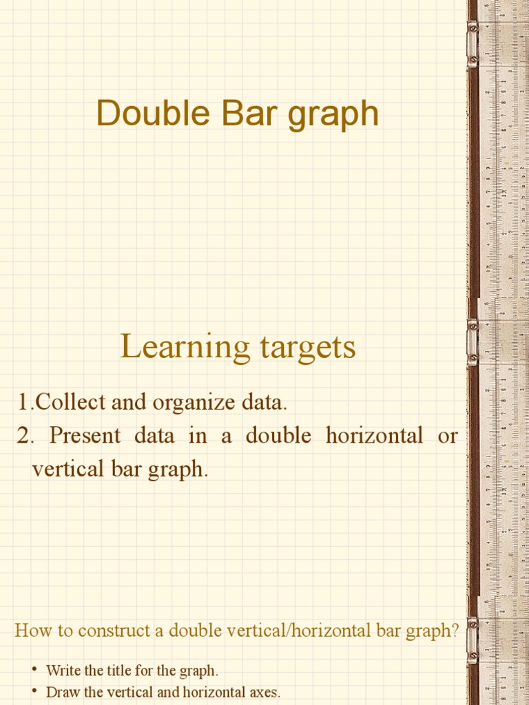 Double Bar Graph | PDF | Chart | Color