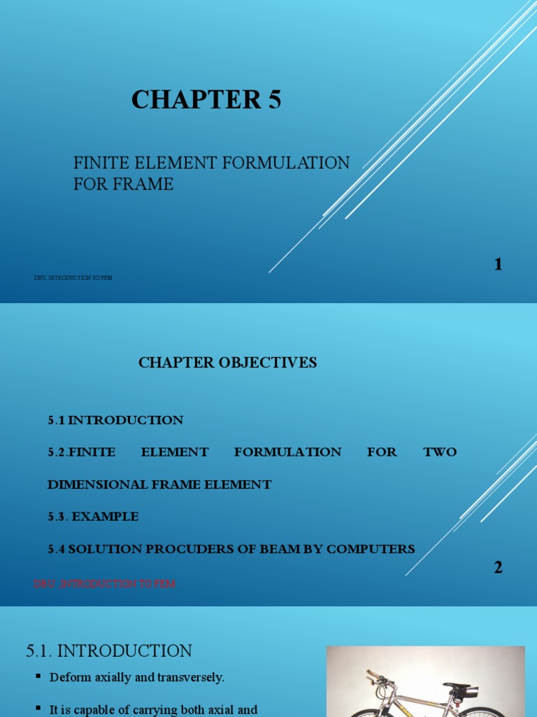 Chapter 5 | PDF | Finite Element Method | Applied And Interdisciplinary Physics