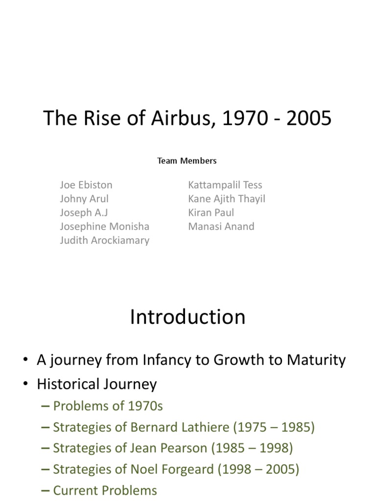 The Rise of Airbus | PDF | Airbus | Boeing