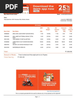 Restaurant Bill Format in Excel | PDF