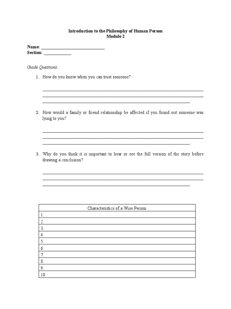 Understanding Perspectives: Facts, Opinions, and Truth | PDF | Truth ...