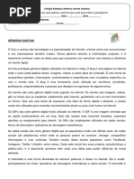 Gêneros Digitais: Conceitos e Características | PDF | Hipertexto | Internet