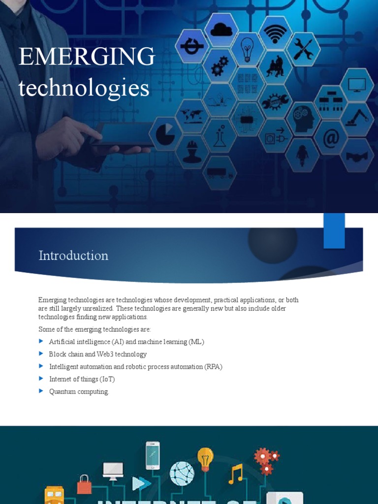 Overview of Emerging Technologies | PDF | Business | Computers