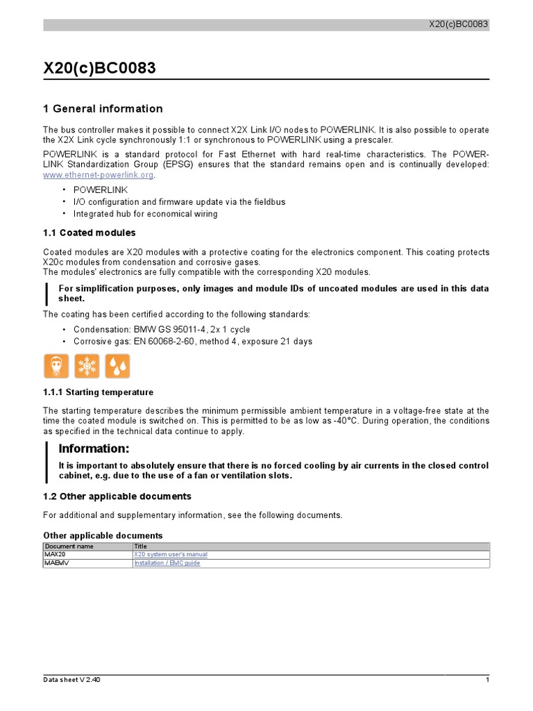 X20bc0083-Eng V2.40 | PDF | Computer Engineering | Computing