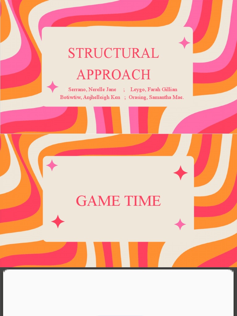 Structural Approach | PDF | Narration | Linguistics