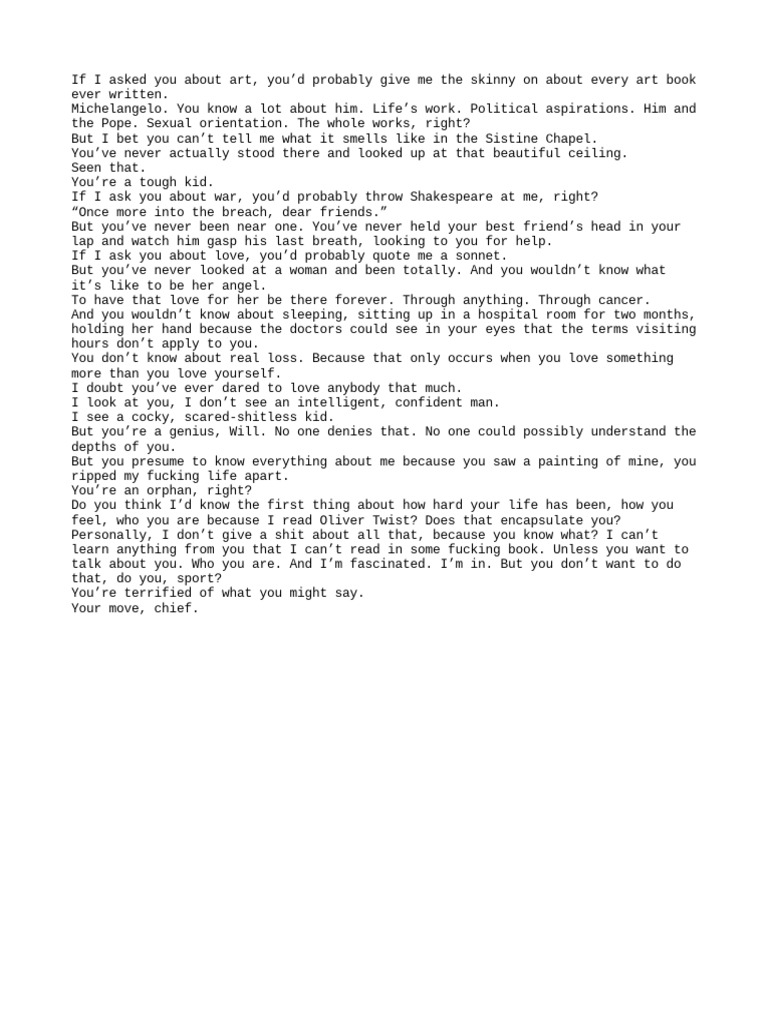 Good Will Hunting | PDF