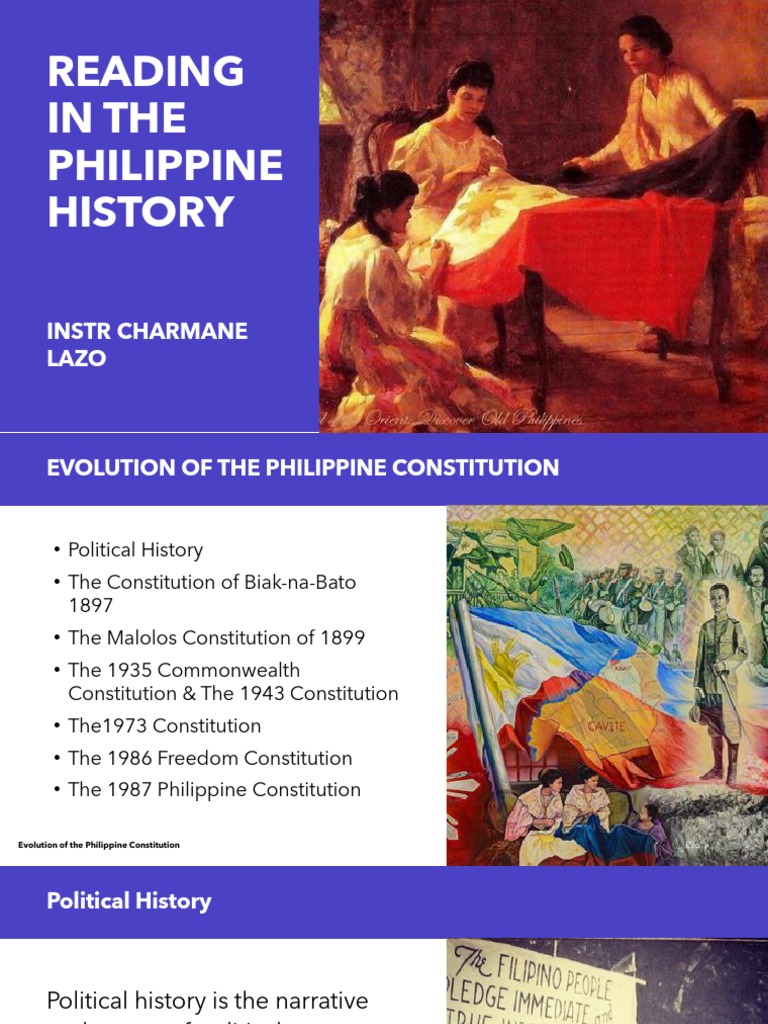 Evolution of Philippine Constitution | PDF