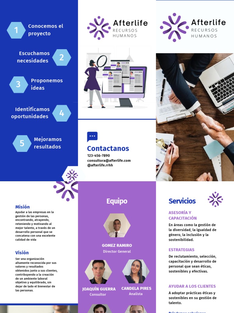 Folleto Consultora RRHH | PDF | Business | Economias