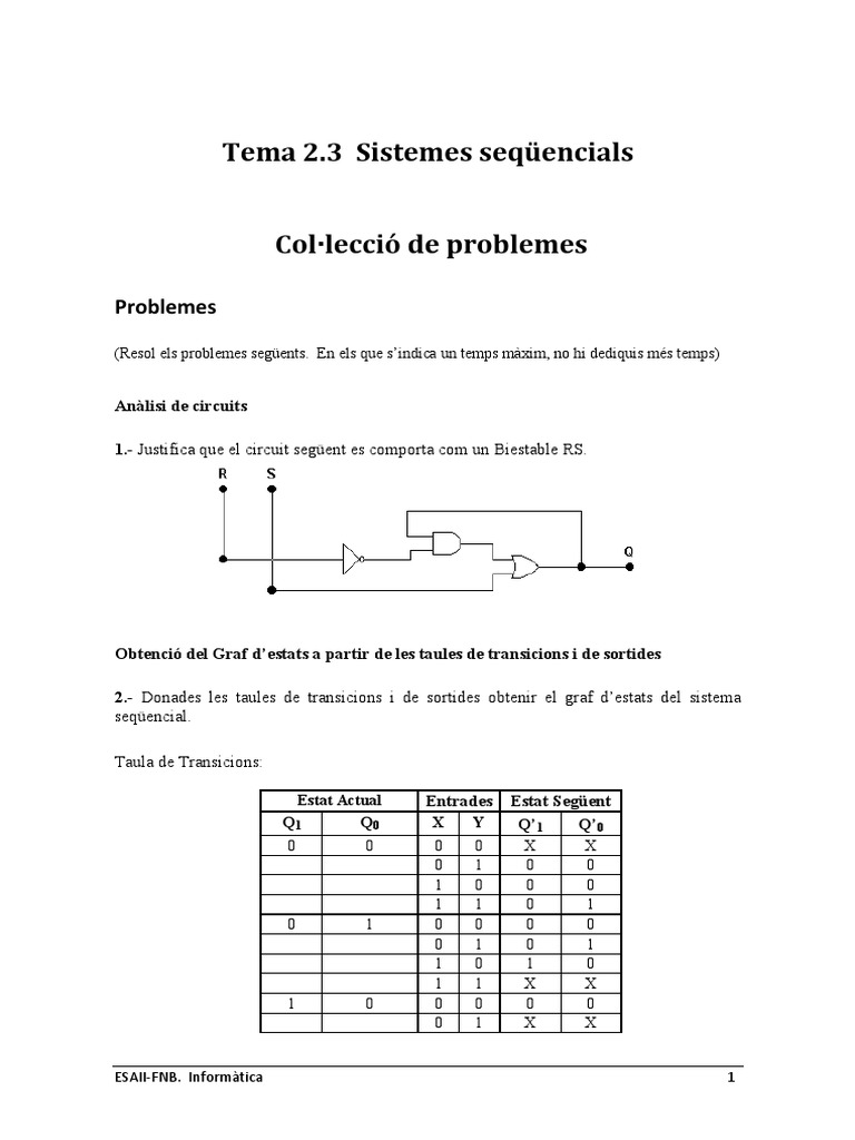 Colec Prob Tema 2 3 v2018 | PDF