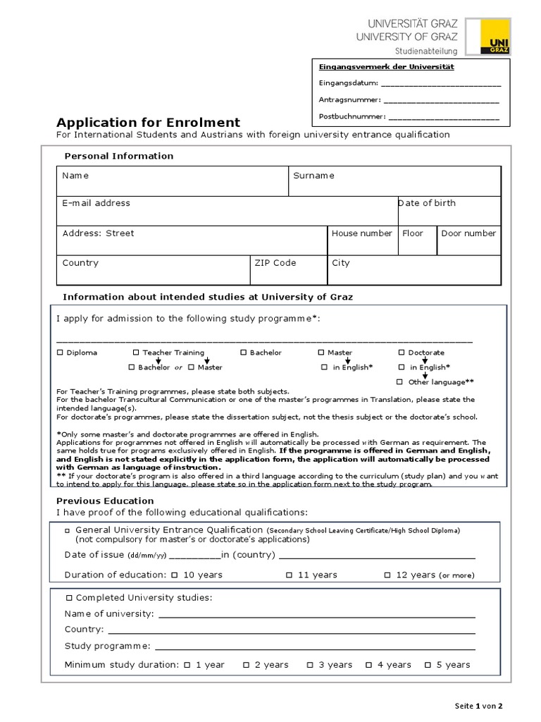 Application Form | PDF | Vocational Education | Qualifications