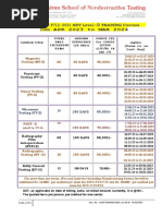 JFT & Skills Exam Schedule 2025 | PDF