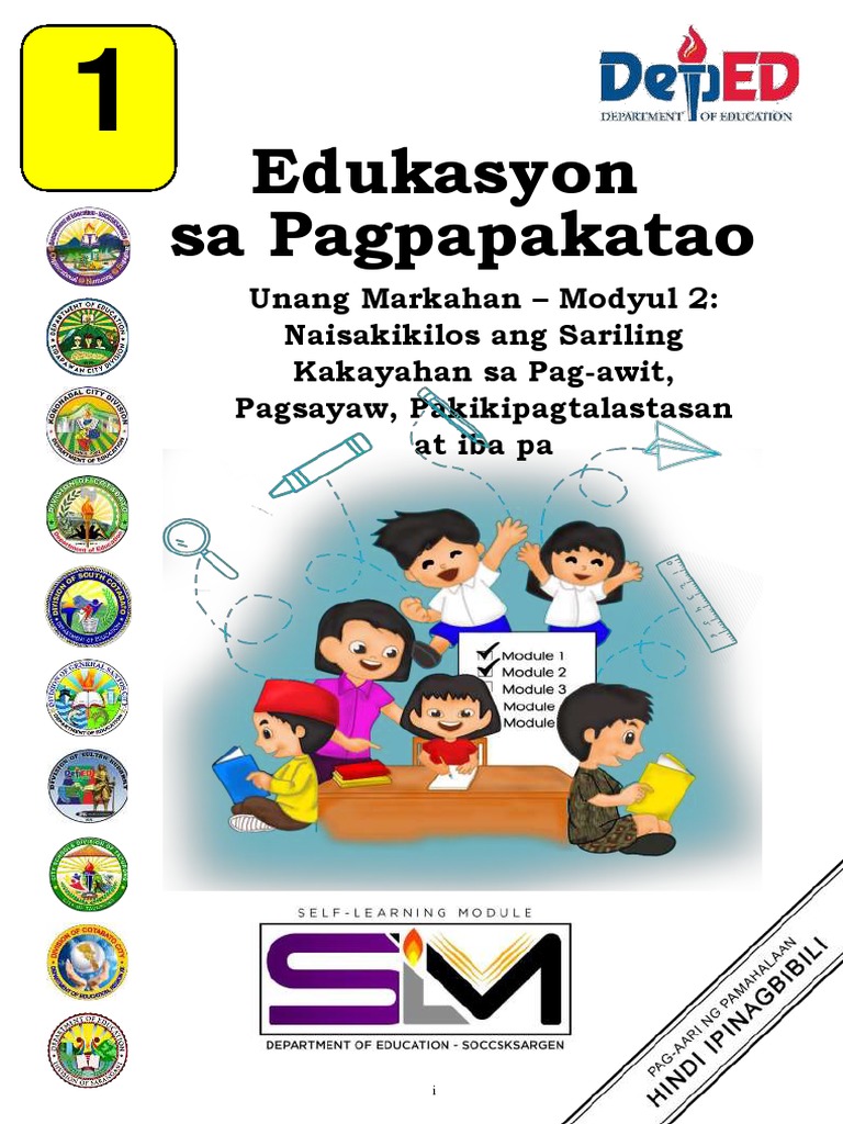 EsP1 q1 Mod2of8 Naisakikilosangsarilingkakayahansapag-Awit, Pagsayaw, Pakikipagtalastasnatibapa ...