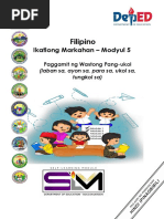 Pagkakasunod-Sunod NG Mga Pangyayari | PDF
