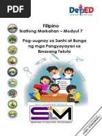 Template SARILING LINANGAN KIT SLK SA FILIPINO Updated | PDF