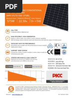 (ASTRONERGY) Datasheet - ASTRO N5 - 560 - 580 N-TYPE - MONOFACIAL | PDF ...